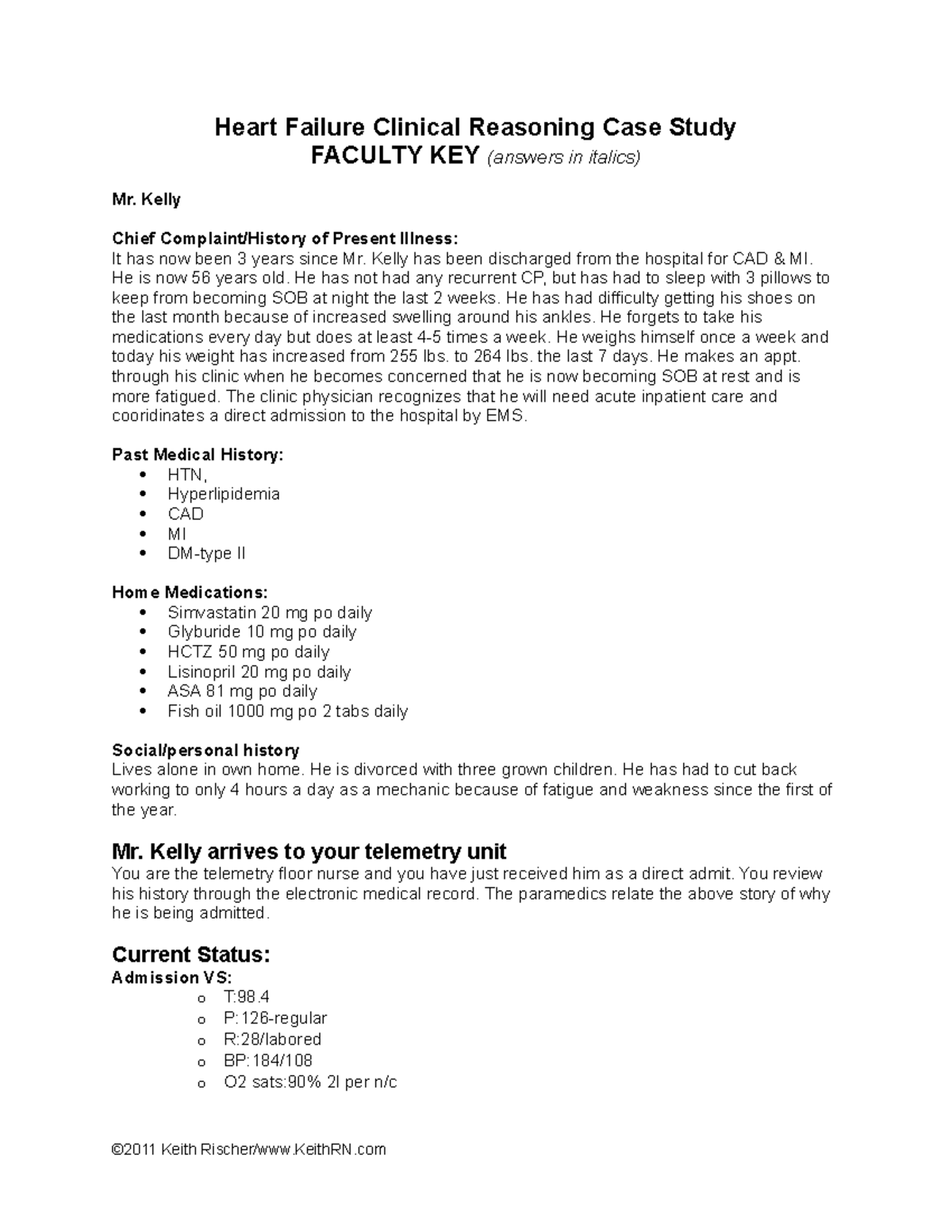 Heart Failure Study Guide 2021 - BIO2600 - Studocu