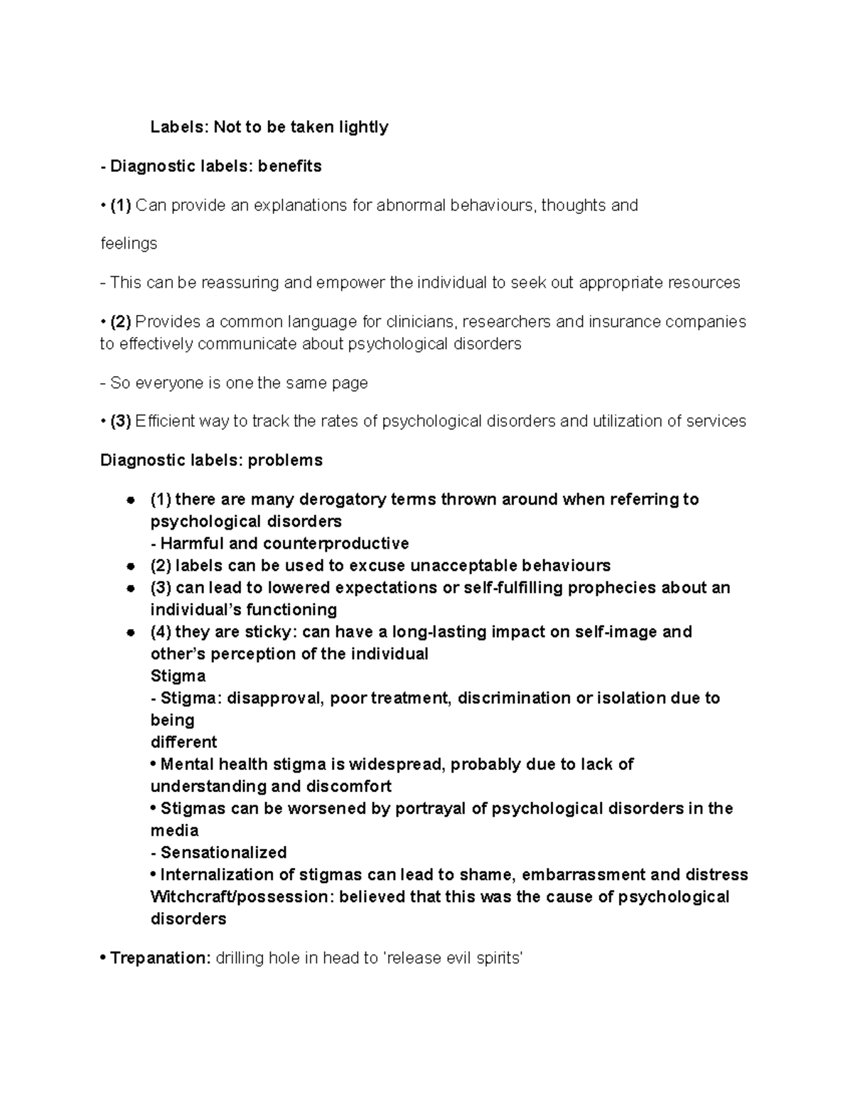Chapter 4 p - course review - Labels: Not to be taken lightly ...