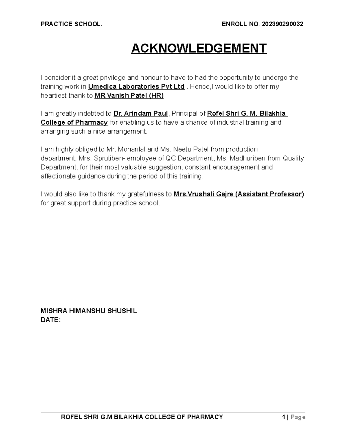 inorganic chemistry - ACKNOWLEDGEMENT I consider it a great privilege ...