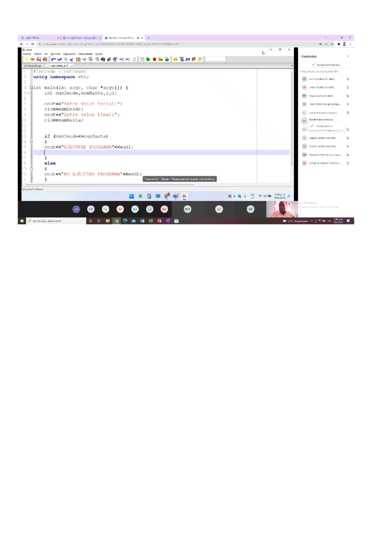 1er programa unidad 2 - Para aquellas personas que quieran comenzar a ...