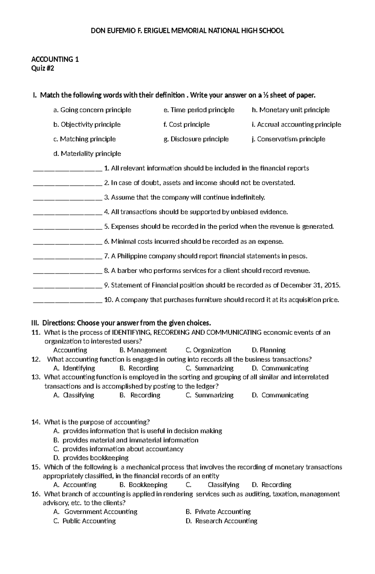 Lesson 3 Activity on Concepts and Principles of Accounting - DON ...