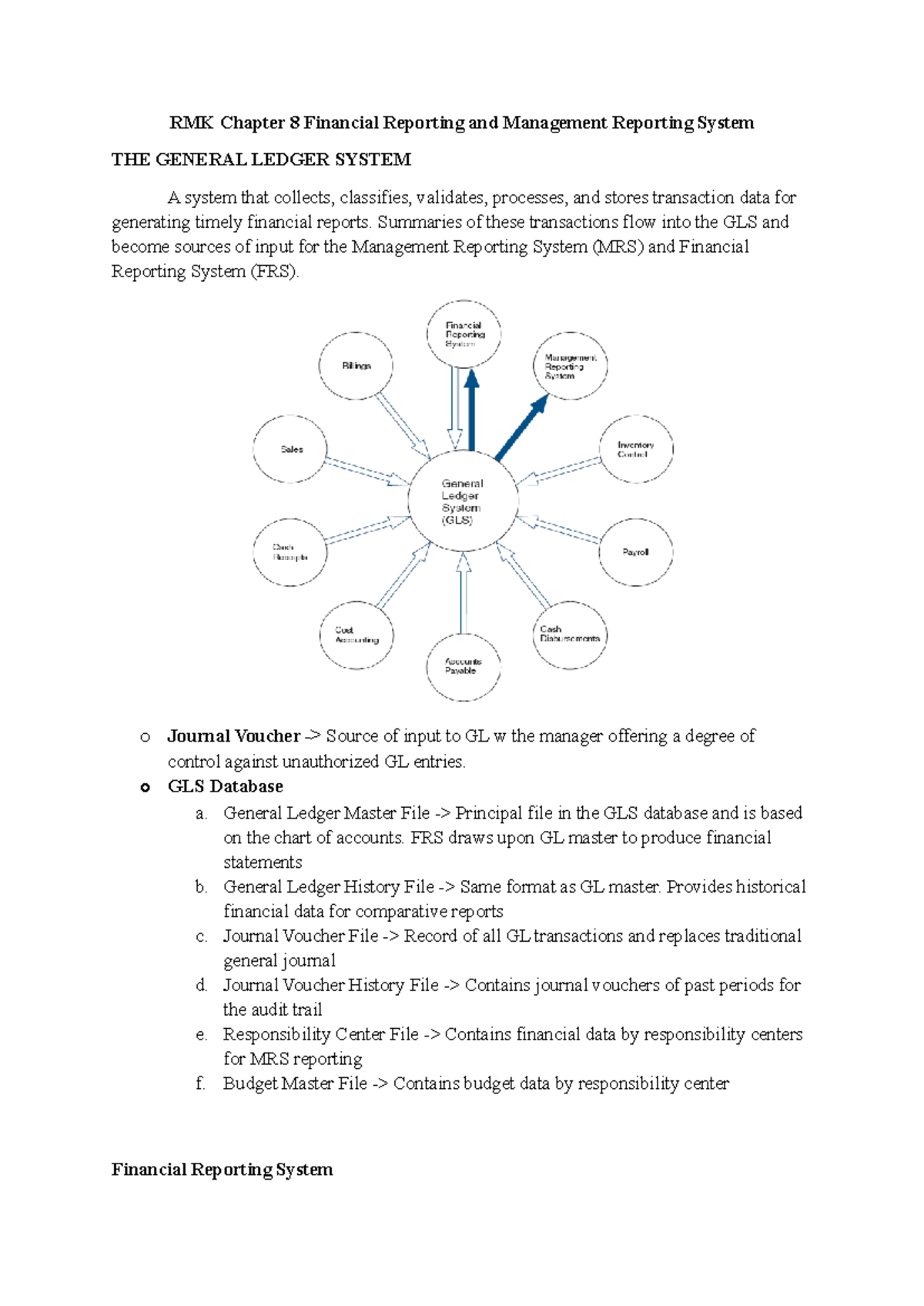 Ch8 RMK Financial Reporting and Management Reporting System AIS SIA ...