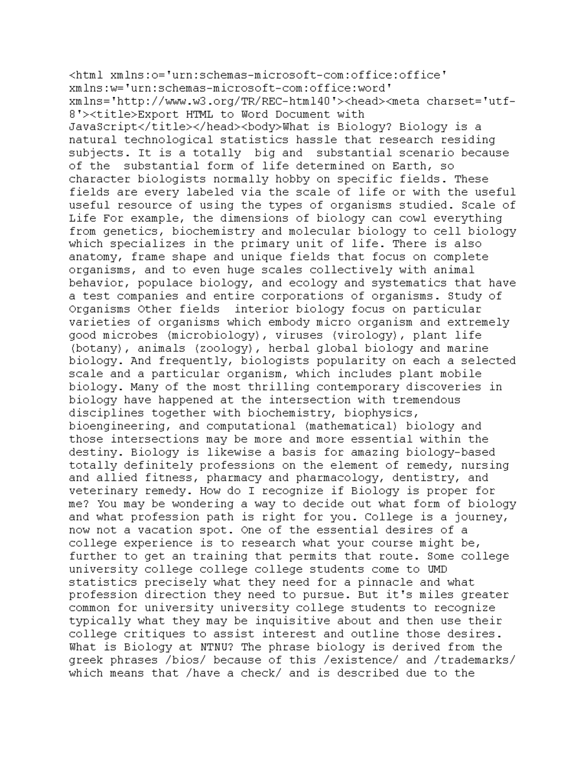 Document part Reviewer Or Notes Export HTML To Word Document With
