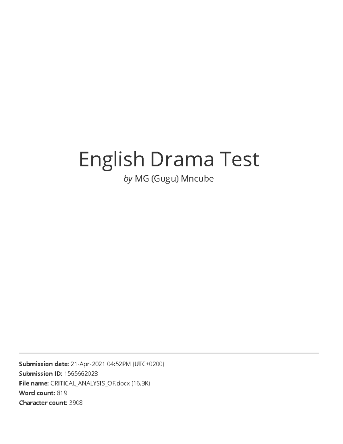 English Drama Test Death of a Salesman/Long Day's Journey into Night ...