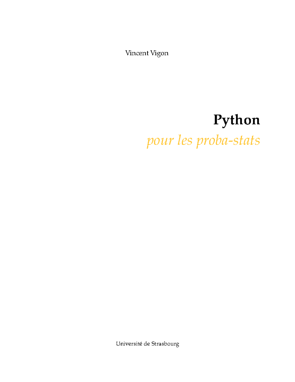 Cours-python stat et proba - Vincent Vigon Python pour les proba-stats ...