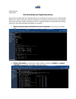 3-2 Lab- Table Joins - Latoya Wilson DAD-220-R 1. Update the name of the Branches table that you ...