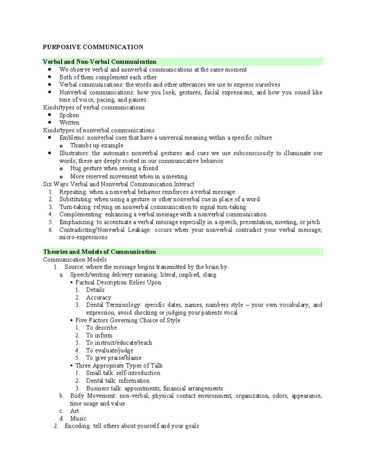 Purposive Communication Midterm Reviewer - PURPOSIVE COMMUNICATION ...