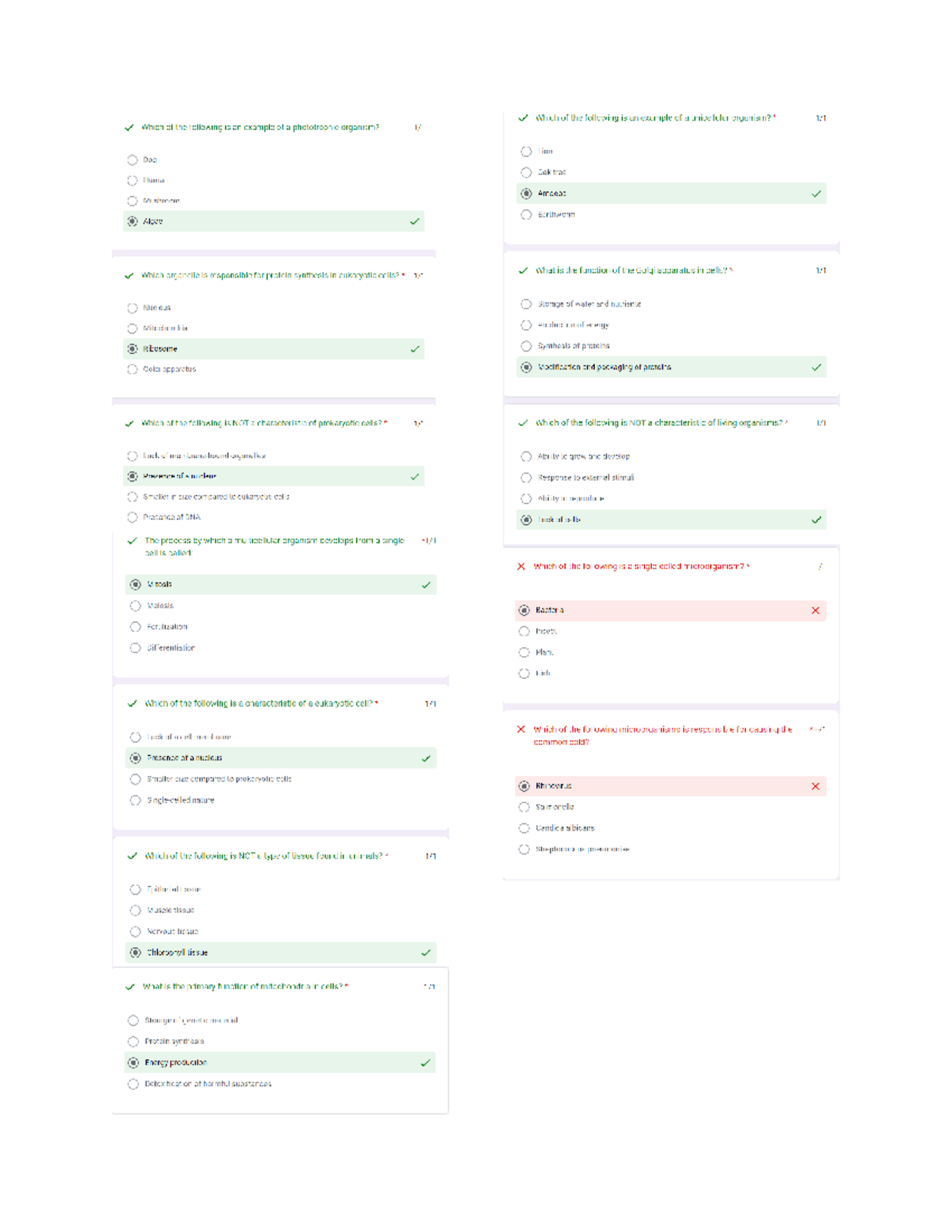 Bio reviewer - Biology - Studocu