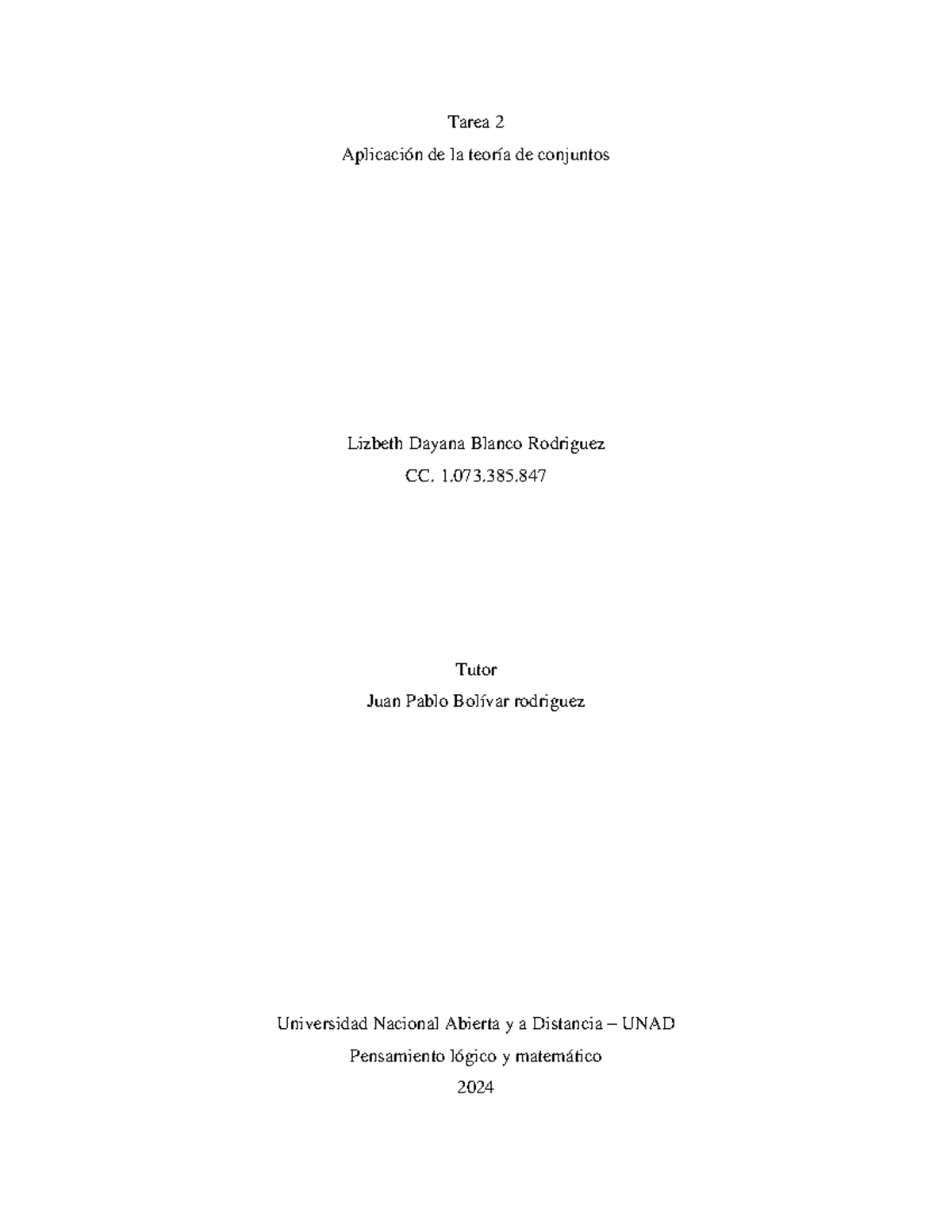 Tarea 2 Lizbeth Blanco - defefefwcwefew - Tarea 2 Aplicación de la ...