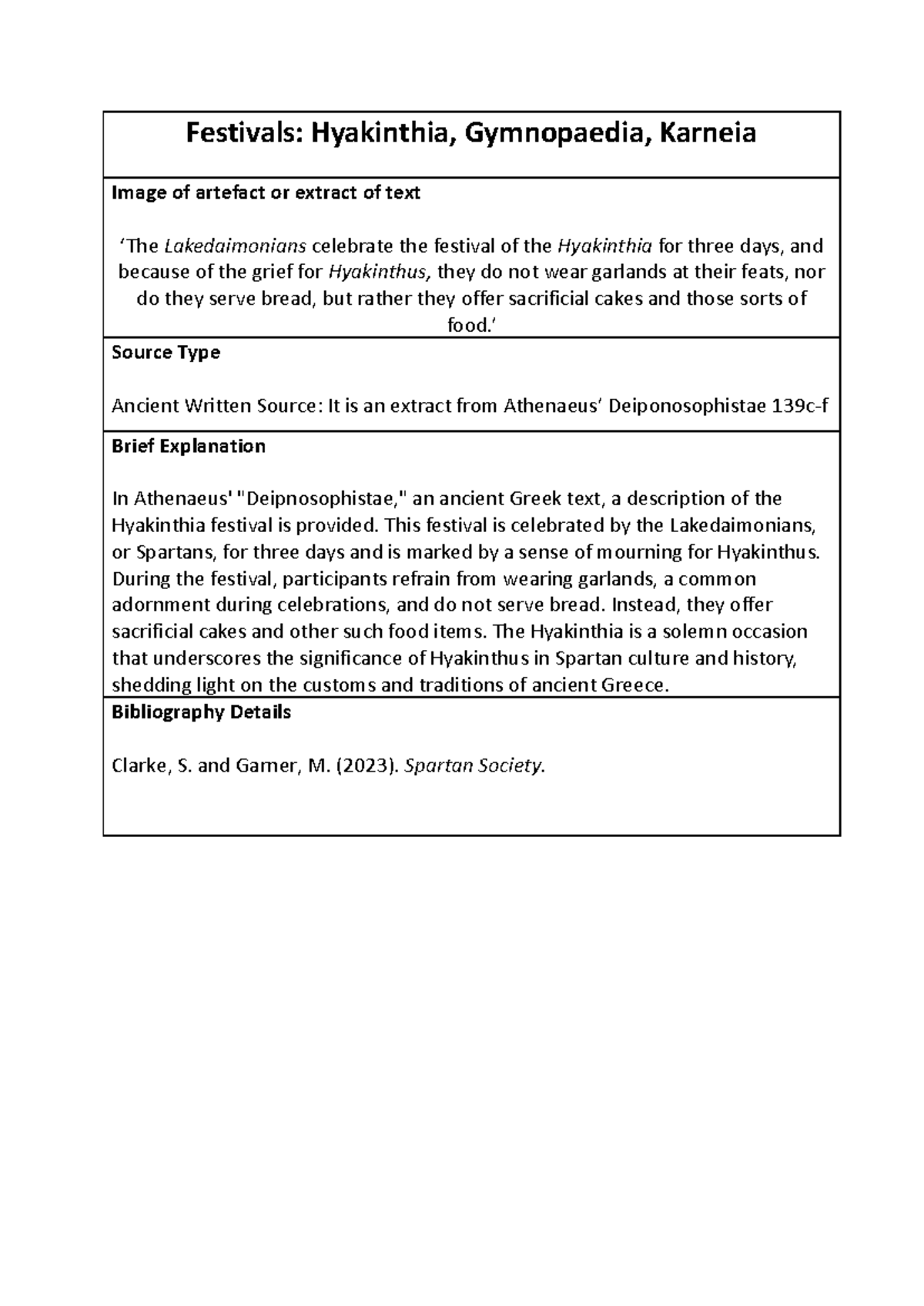 Ancient Hitsory SOurce portfolio Cameron Stewart - Festivals ...