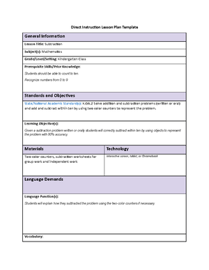 Math Methods Lesson Plan - Part One: Tools A. Tool #1 – Base 10 Blocks ...