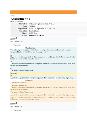 Tutorial Letter 101 - LML4805/101/3// Tutorial Letter 101/3/ Insurance ...