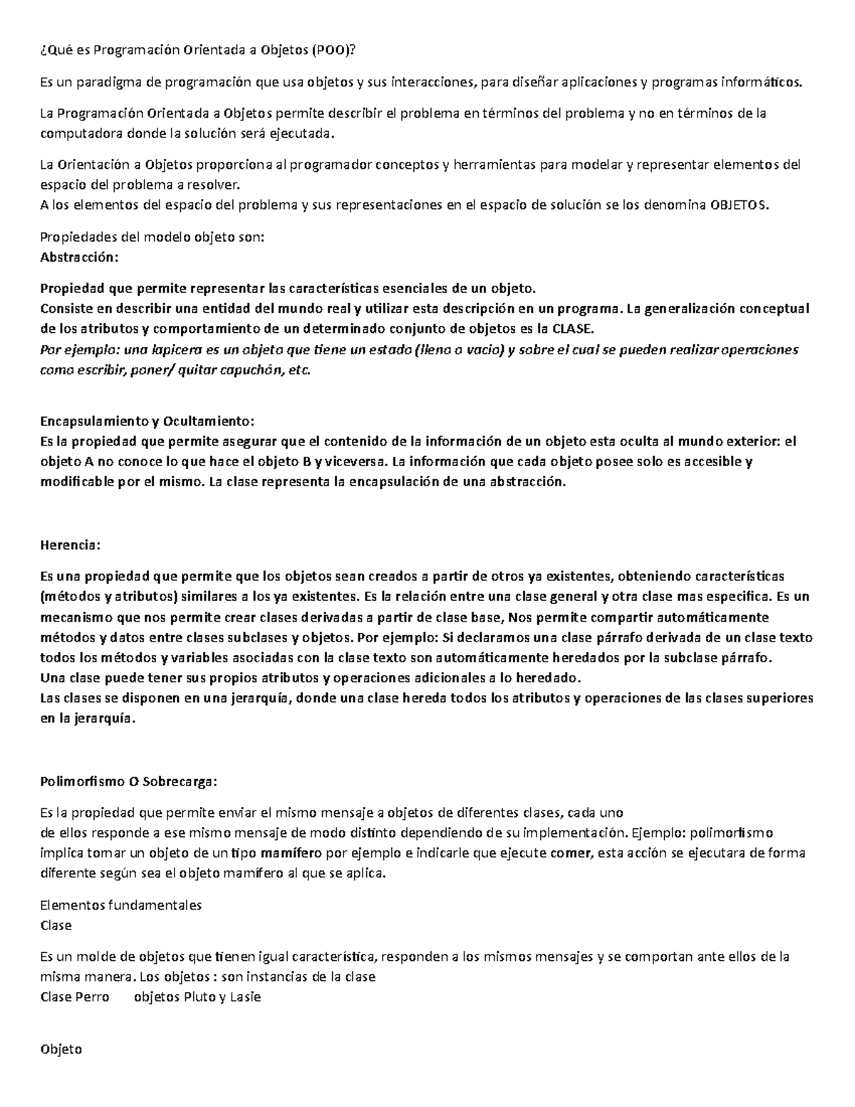 Paradigma orientado a objetos - ¿Qué es Programación Orientada a ...