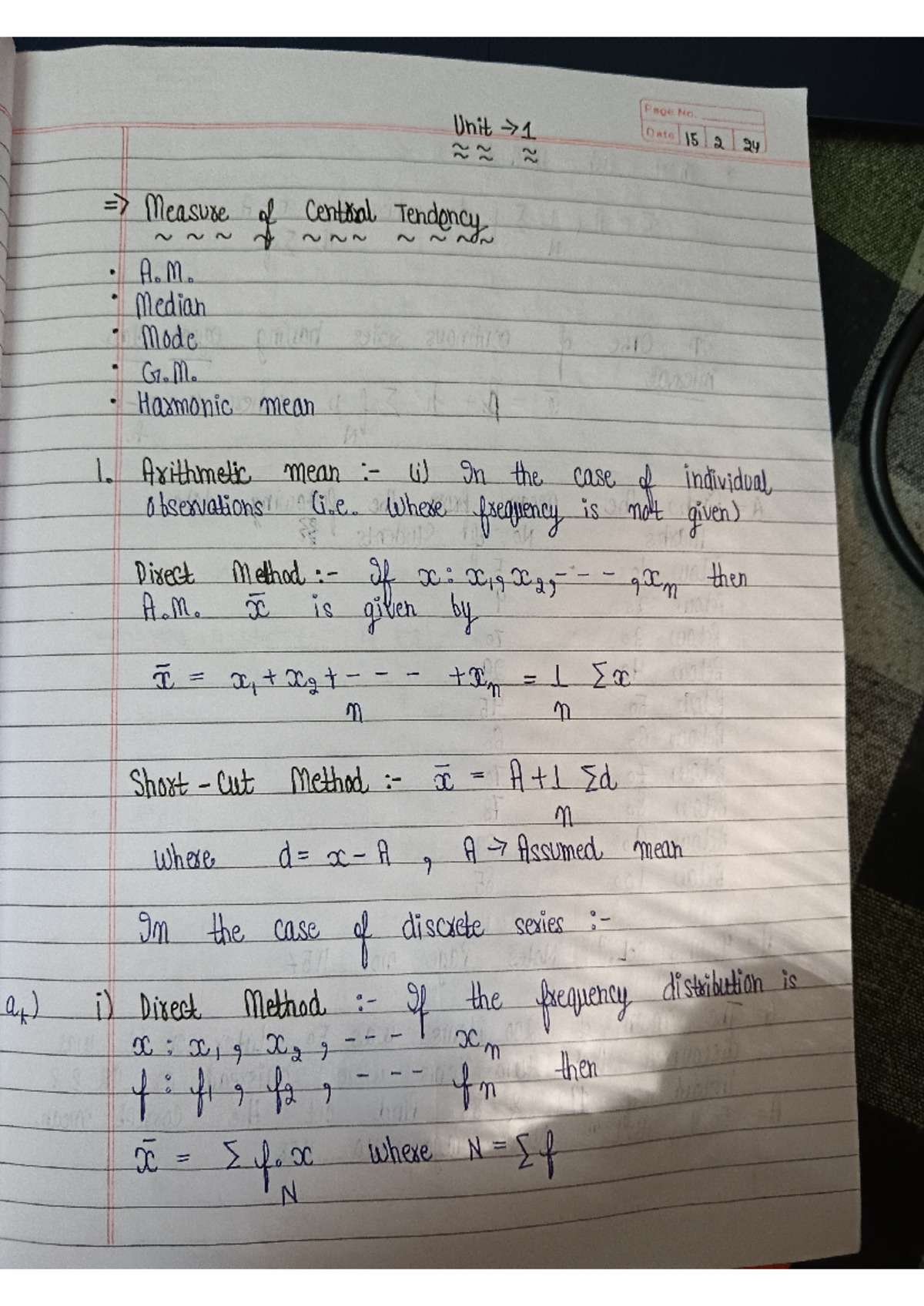 Mathematics unit 1 - Unit 1 lecture notes - Discrete mathematics - Studocu