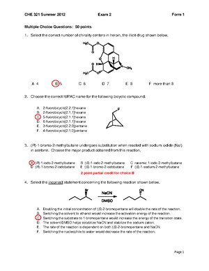 SS11 E1 - Practice exam - Multiple Choice Questions: 50 points Use the ...