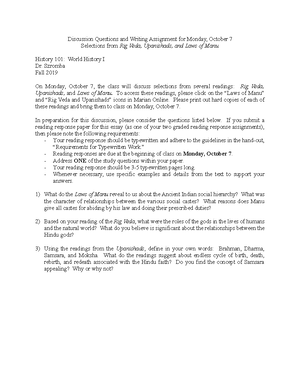 Requirements for Typewritten Work - Requirements for Typewritten Work ...