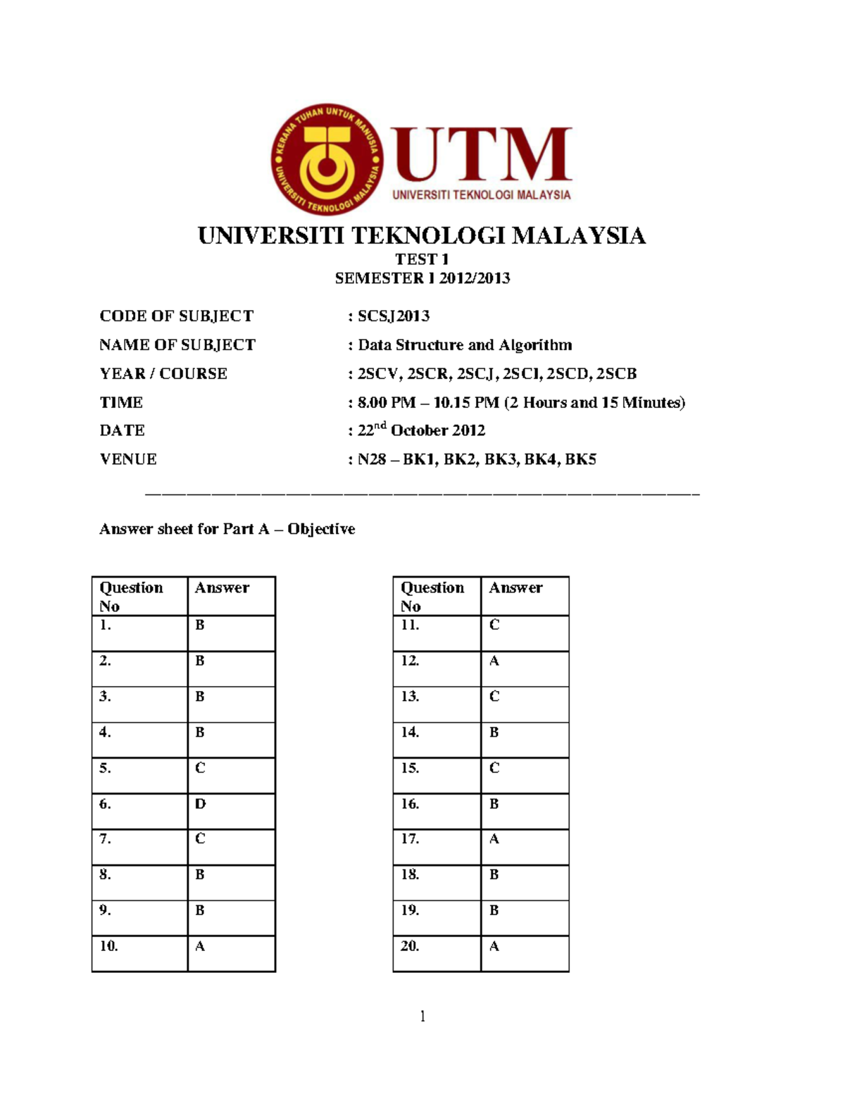 DSA-Schema-2012 13 - past year midterm - UNIVERSITI TEKNOLOGI MALAYSIA ...
