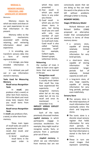 Midterm Uts Reviewer - MODULE 5 PHYSICAL SELF Physical features are the ...