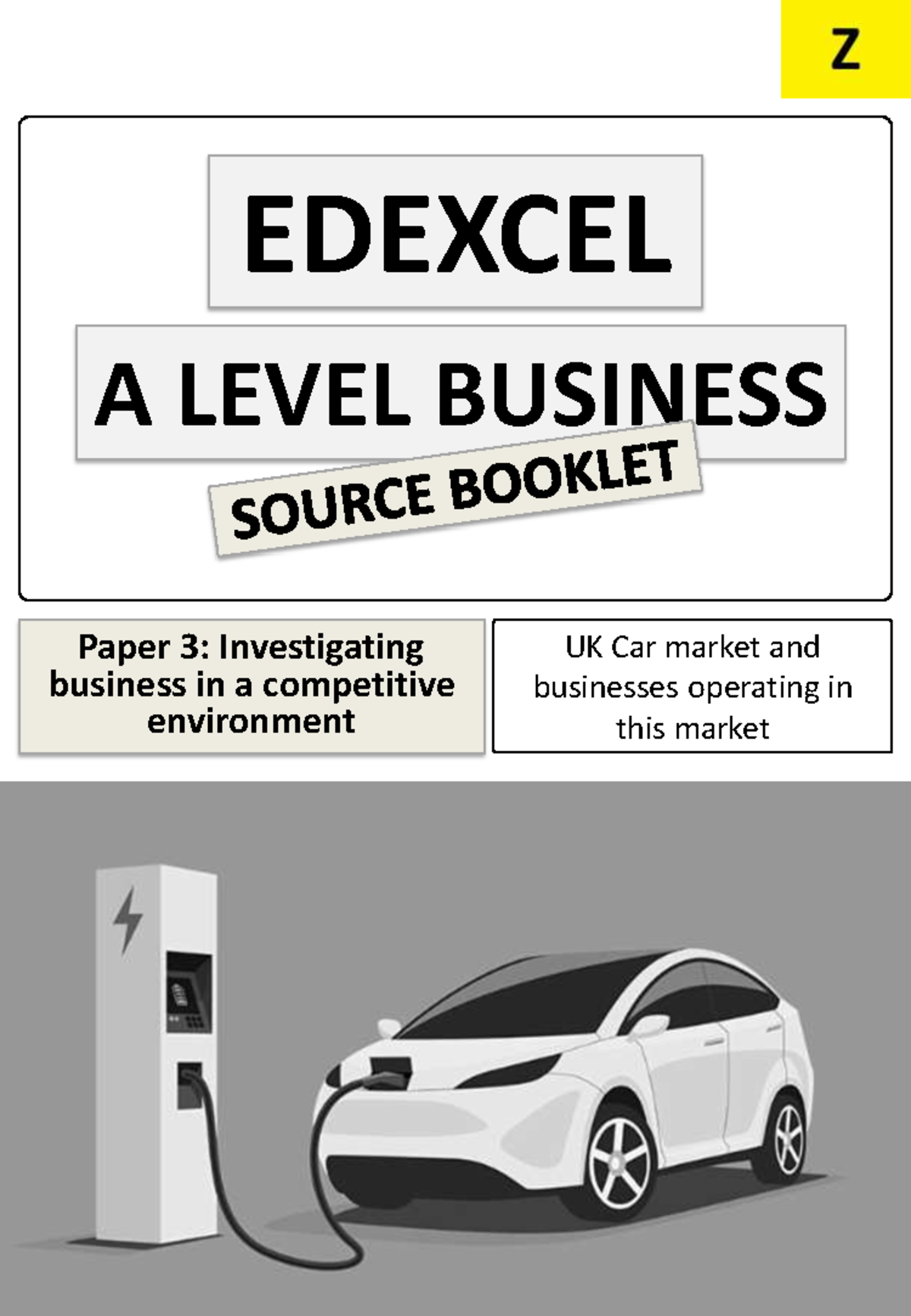 Sample [int] - EDEXCEL A LEVEL BUSINESS Paper 3: Investigating business ...