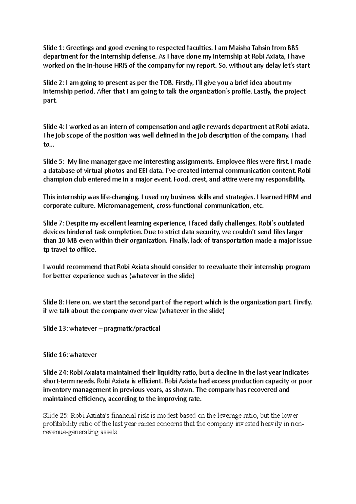 Slide 1 - deveop - Slide 1: Greetings and good evening to respected ...