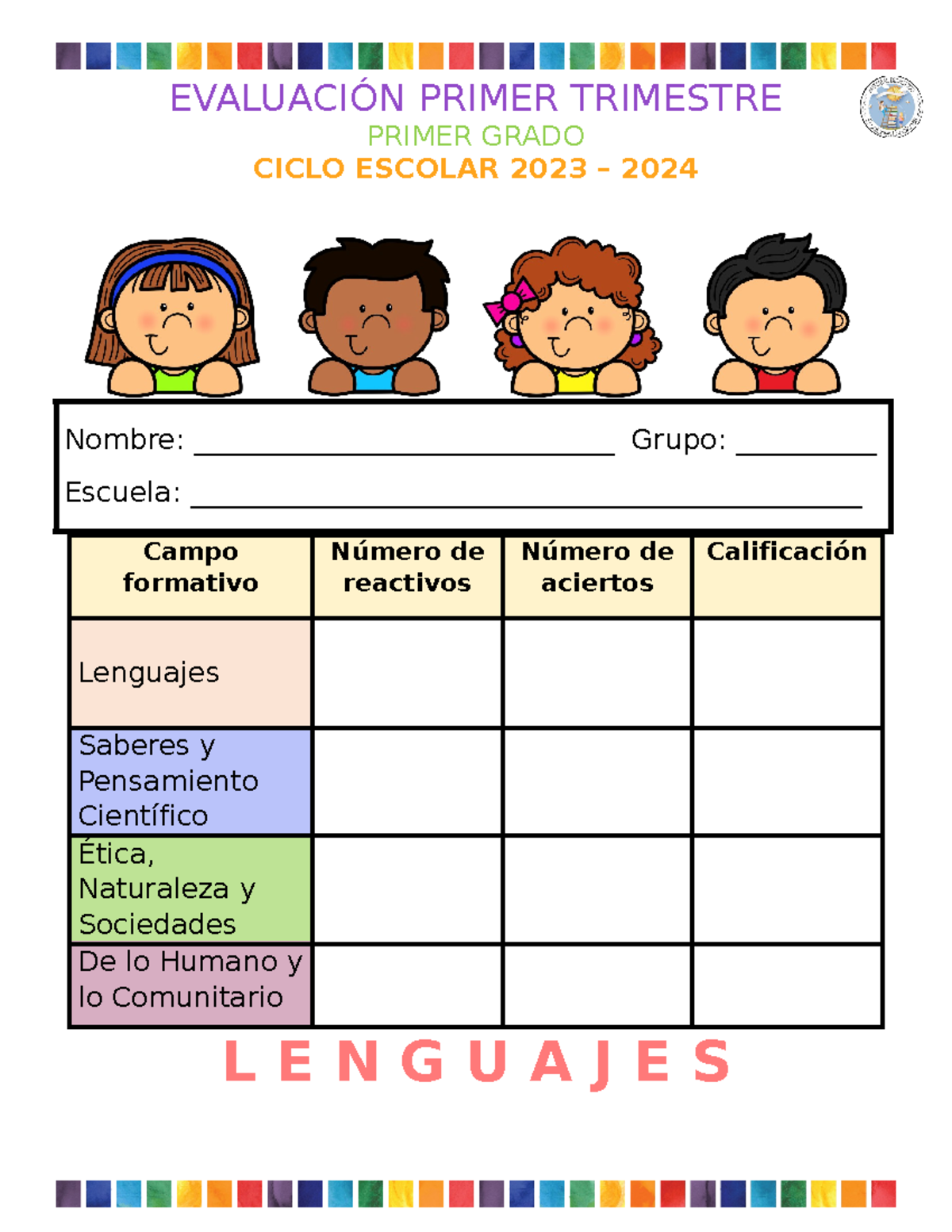 1ro- Evaluacion- Primer- Trimestre-lmhaei - EVALUACIÓN PRIMER TRIMESTRE ...