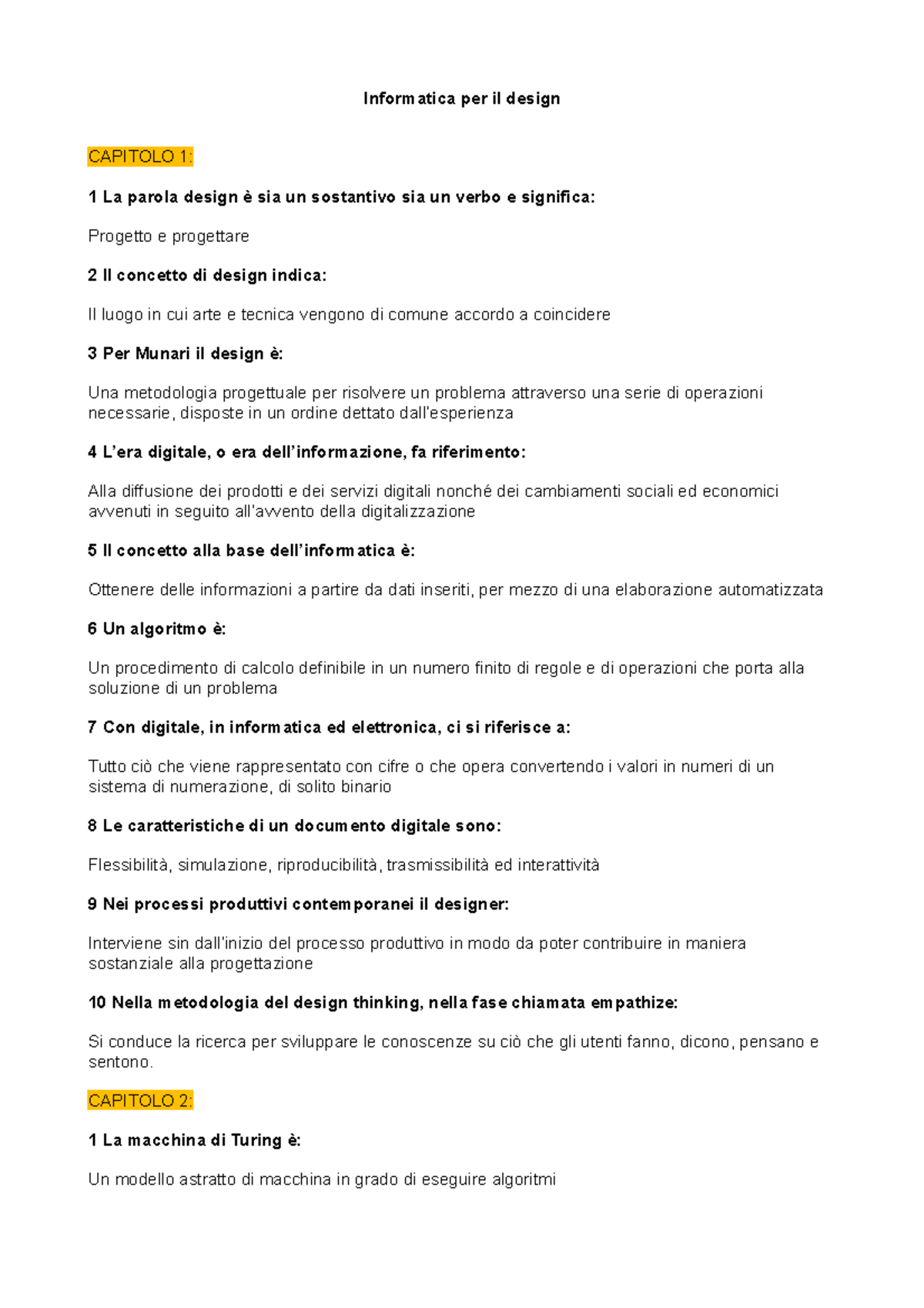 Banca dati informatica per il design - Informatica per il design ...