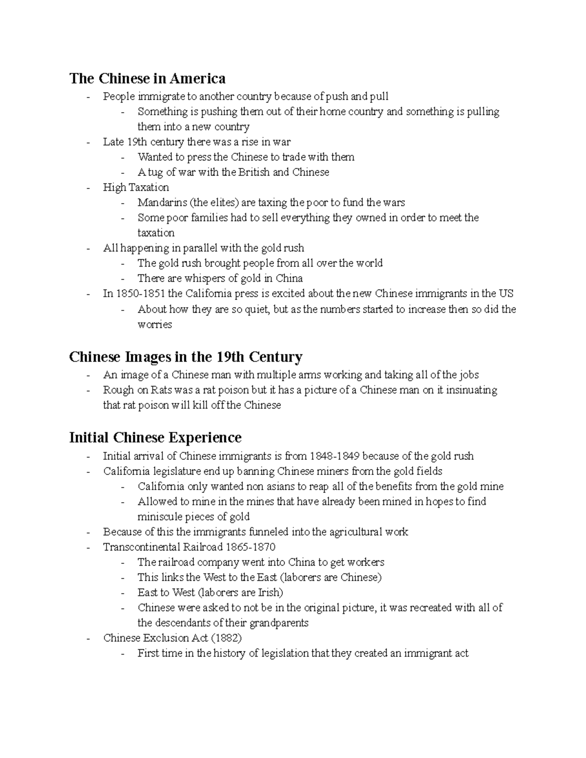 Chinese Immigration - The Chinese in America People immigrate to ...