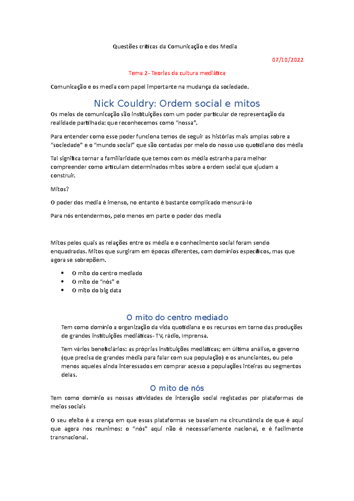 Apontamentos aulas - asdadasda kjxncljaspdo jkaspd qow ekpqw okqpwo ...