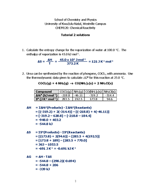 CHEM120 P1 12 2014 Y P1 - work - Barcode: SCHOOL OF CHEMISTRY & PHYSICS ...