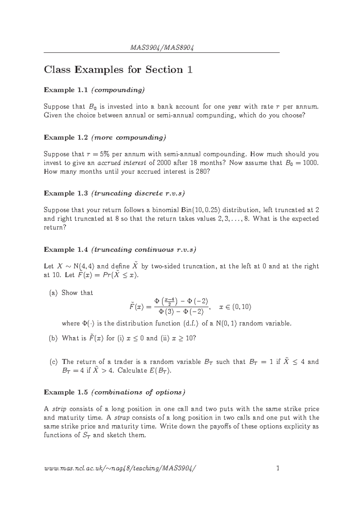 MAS3904 2017-2018 Class Examples - Section 1 - MAS3904/MAS Class ...