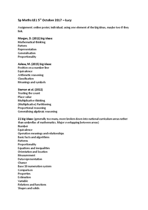 GCSE Maths Higher Cheat-Sheet - 1 Number 1 = (equal), ≠ (not equal ...
