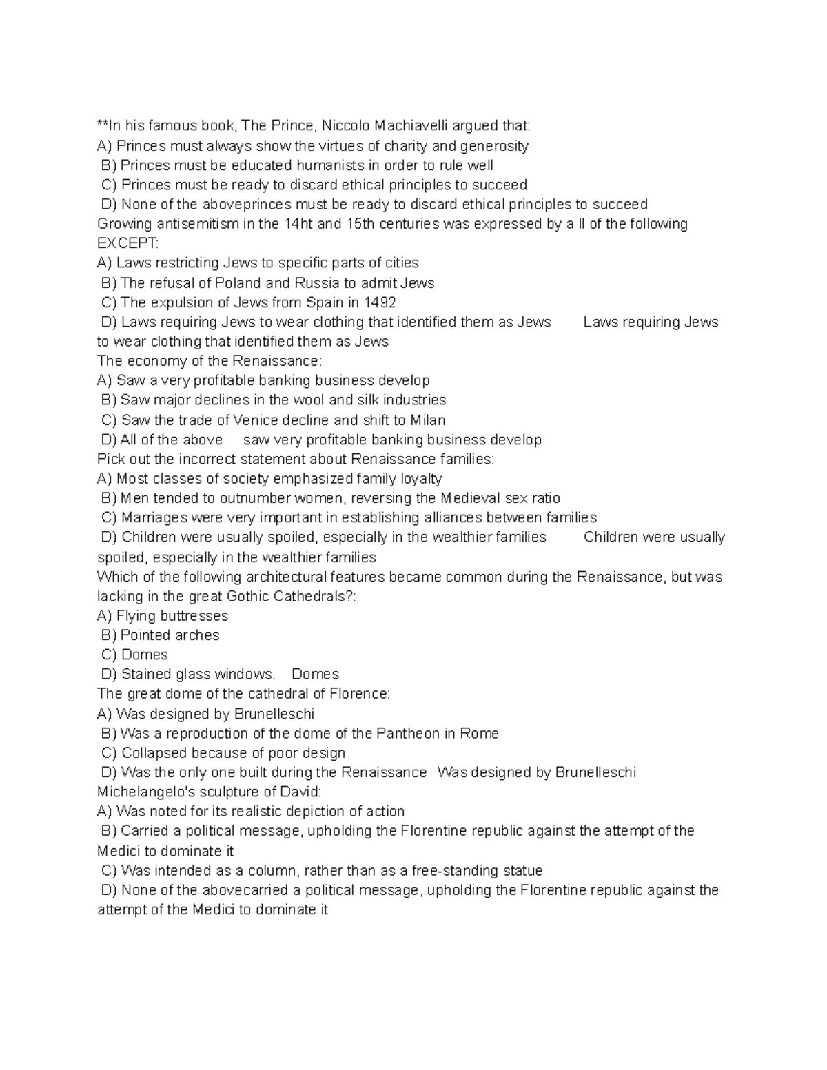 History 150- Zhuk (19) - test 2 answers - **In his famous book, The ...