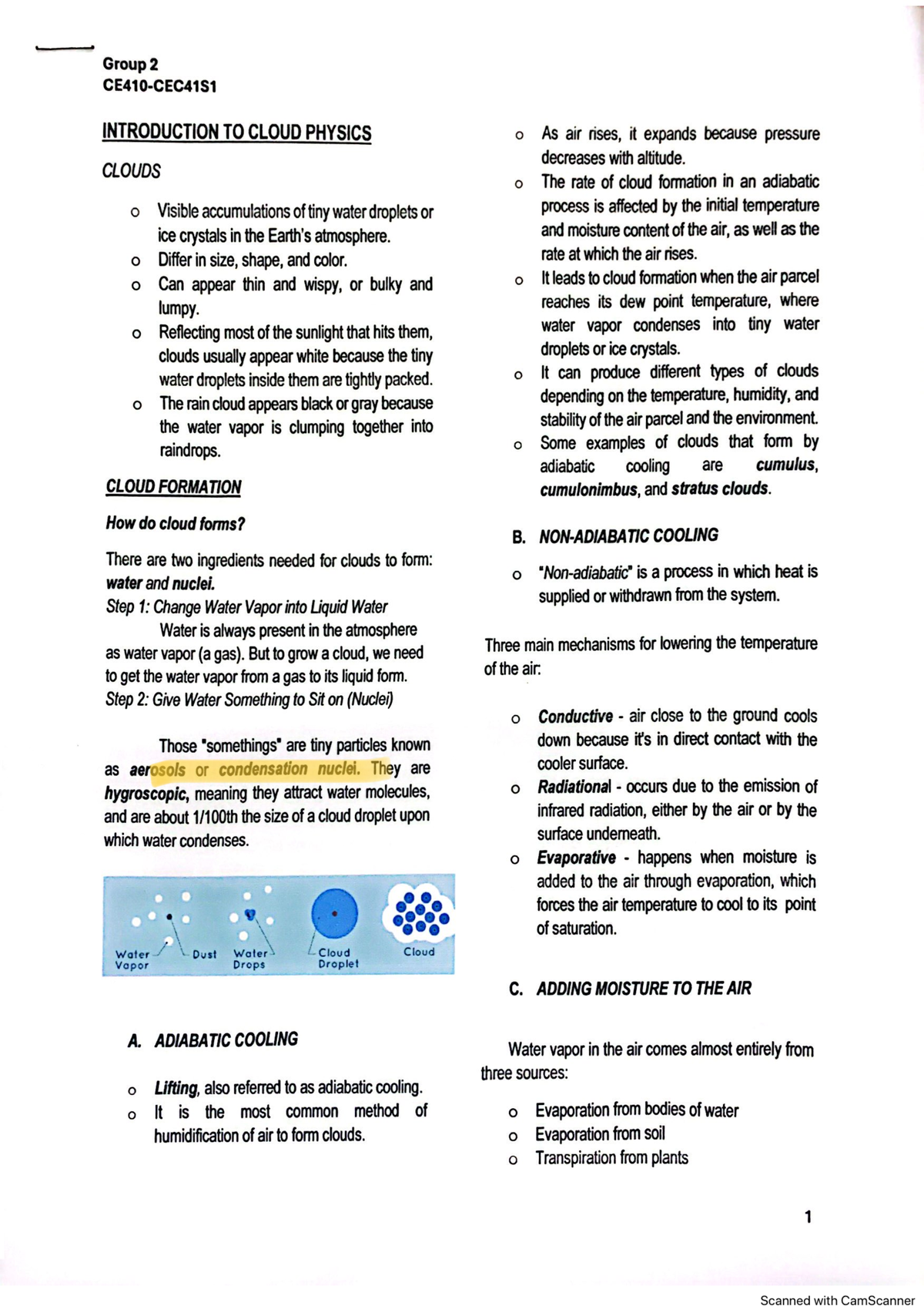 Group-2 Reporting - A notes to review - Group 2 INTRODUCTION TO CLOUD ...