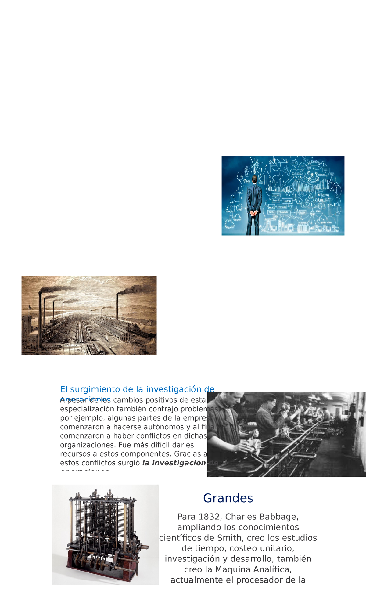 Infografia Investigacion DE LAS Operaciones universidad - Para 1832 ...