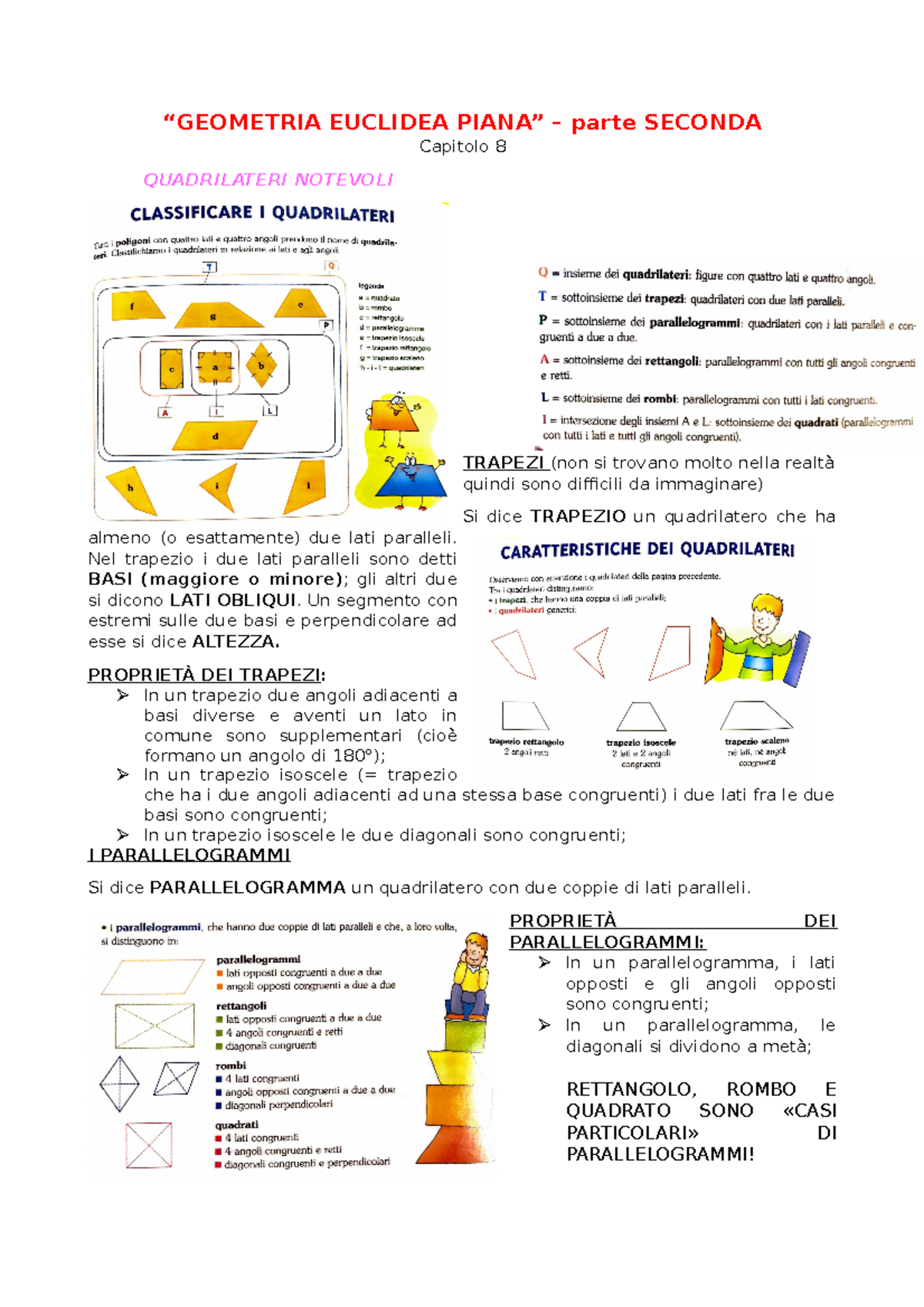 Geometria euclidea piana - parte seconda - “GEOMETRIA EUCLIDEA PIANA ...