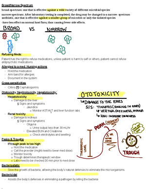 Pharmacology Exam 1 Study Guide - Pharmacology Exam 1 Study Guide Mod 1 ...