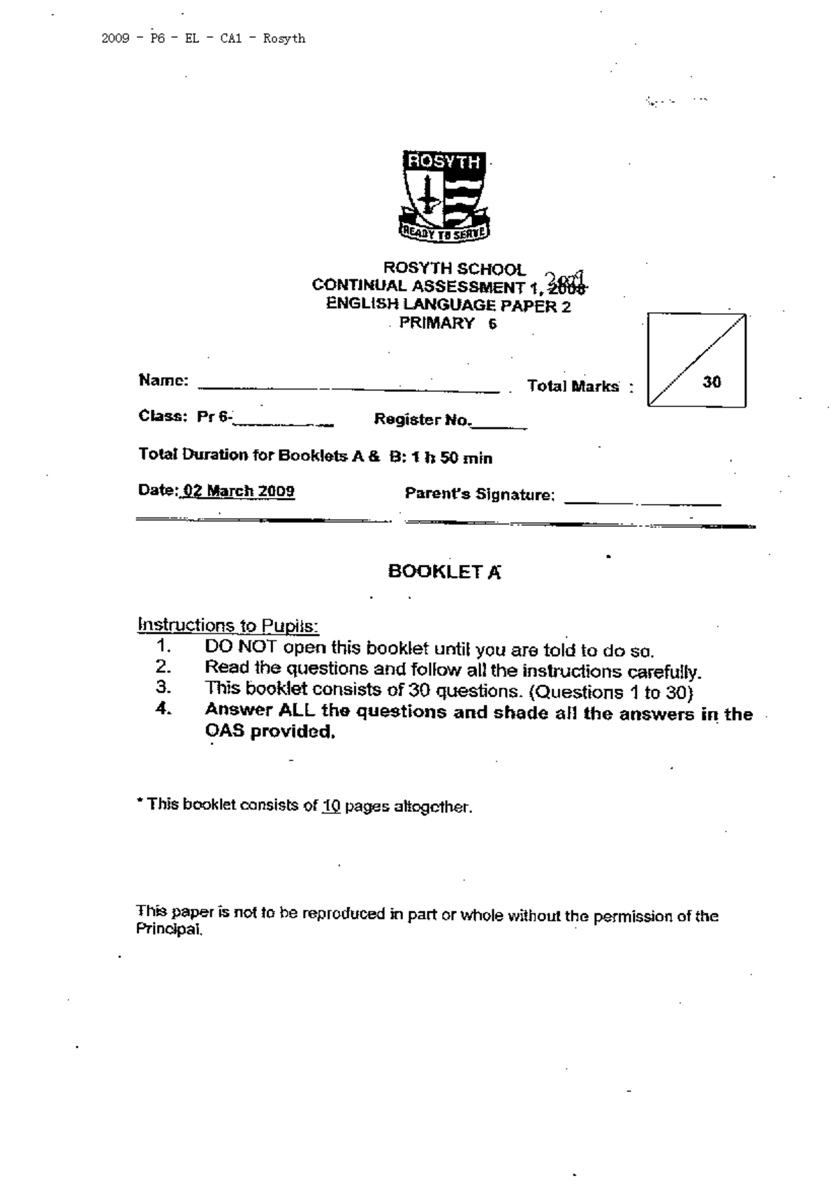 211124 Y7 English Worksheet 5 (With Answer) - Studocu