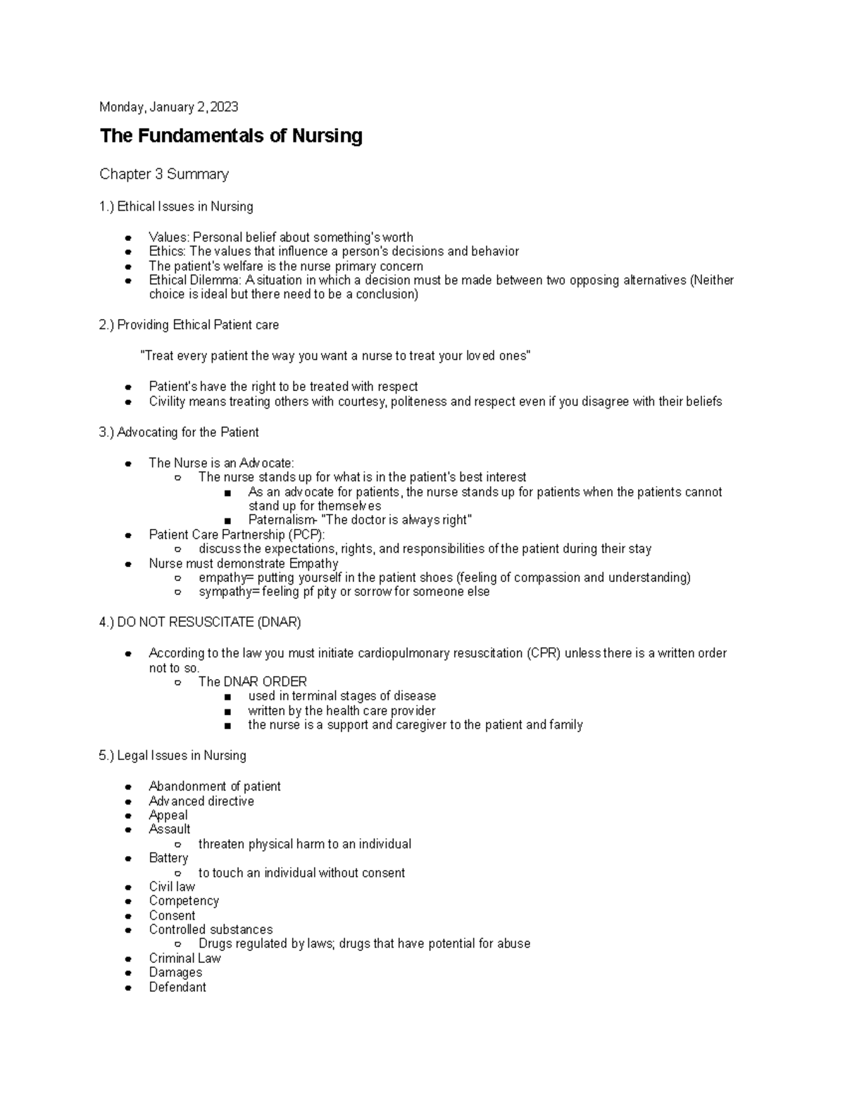 Fundamental Notes 2 Studocu Monday January 2 2023 The