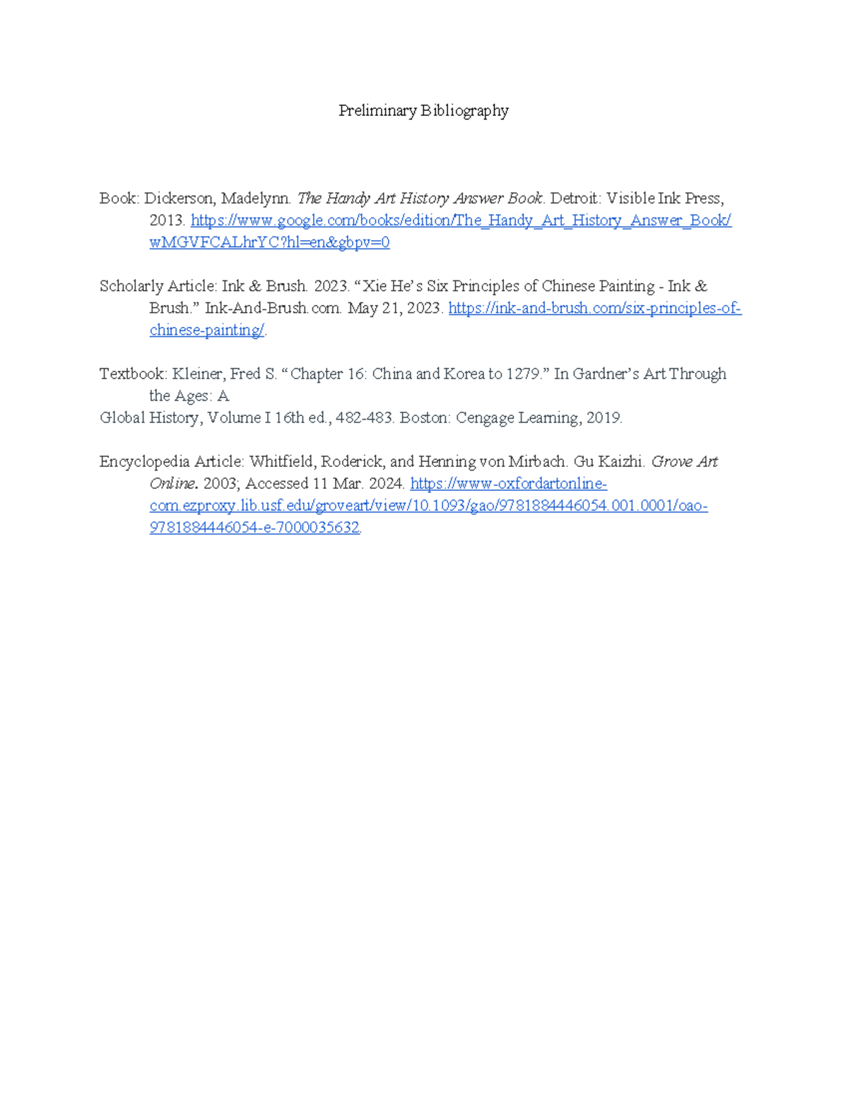 Untitled document (12) - Preliminary Bibliography Book: Dickerson ...