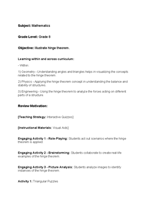 DLP-ENG-G10-Q1-MELC-7-WEEK 7 - LESSON PLAN IN ENGLISH 10 School Grade Level & Section 10 Teacher ...