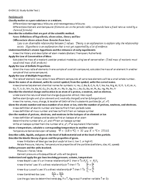 Lab Report 6 for general chemistry lab 1 - CHEM 121 - Studocu