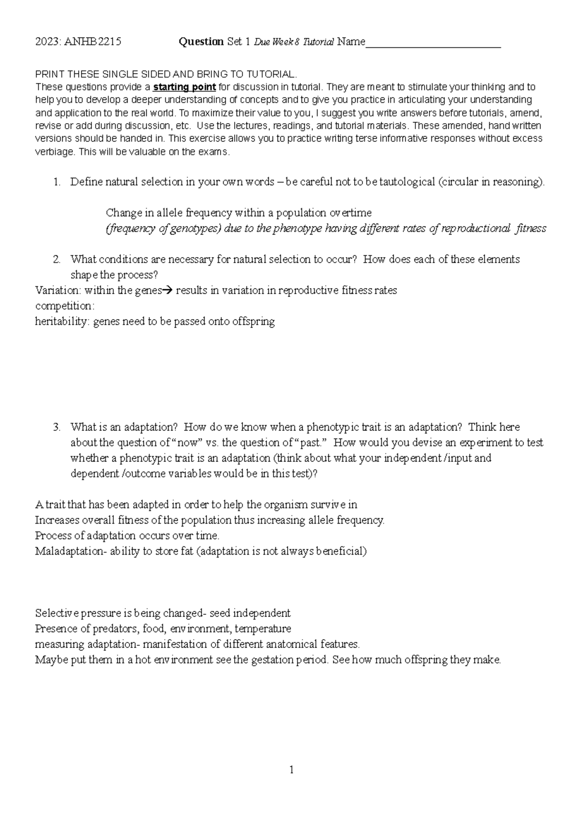 2215 Question Set 1 draft - PRINT THESE SINGLE SIDED AND BRING TO ...