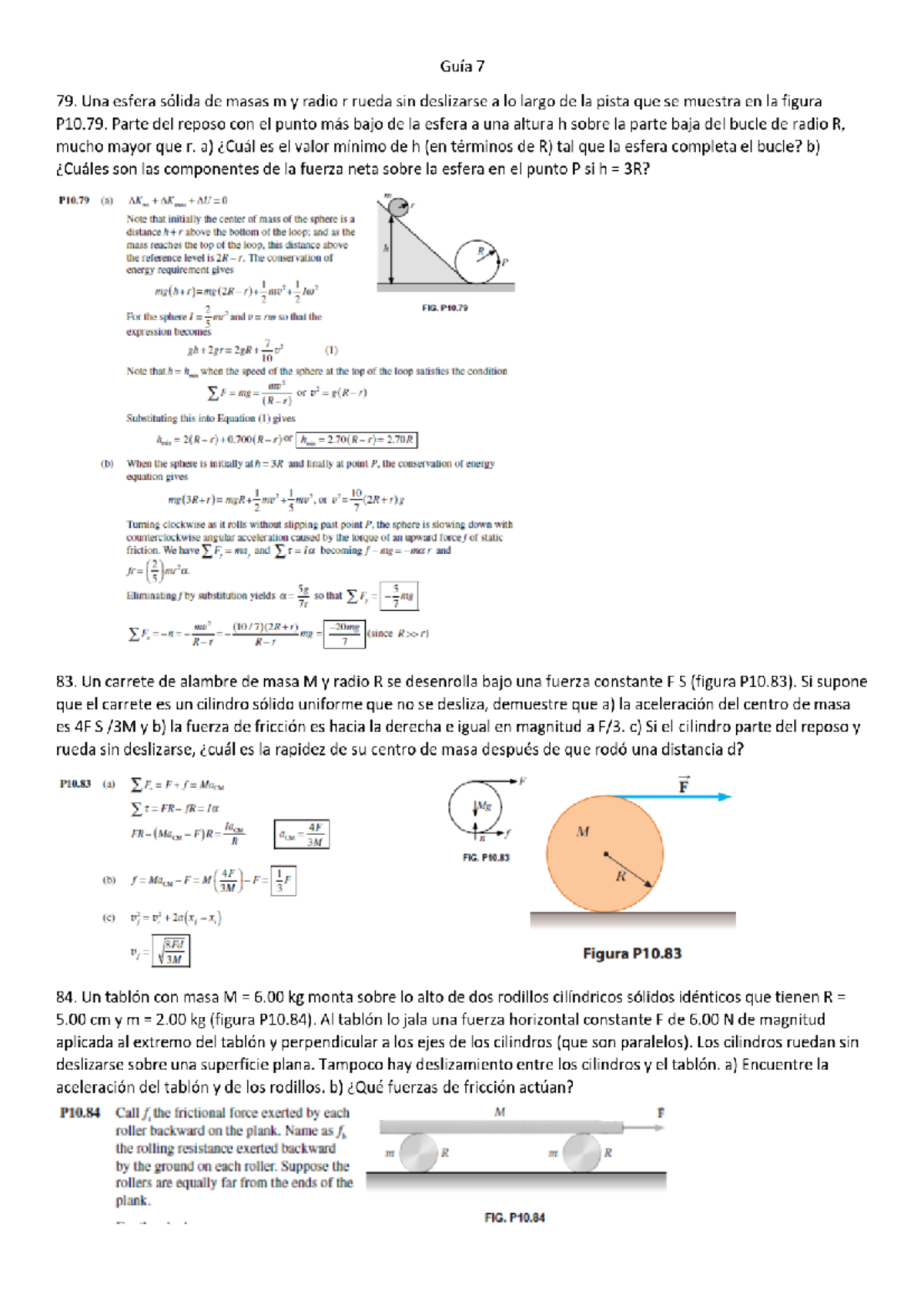 Capitulo 10 serway - Pdfcoffee - Física clásica - Studocu