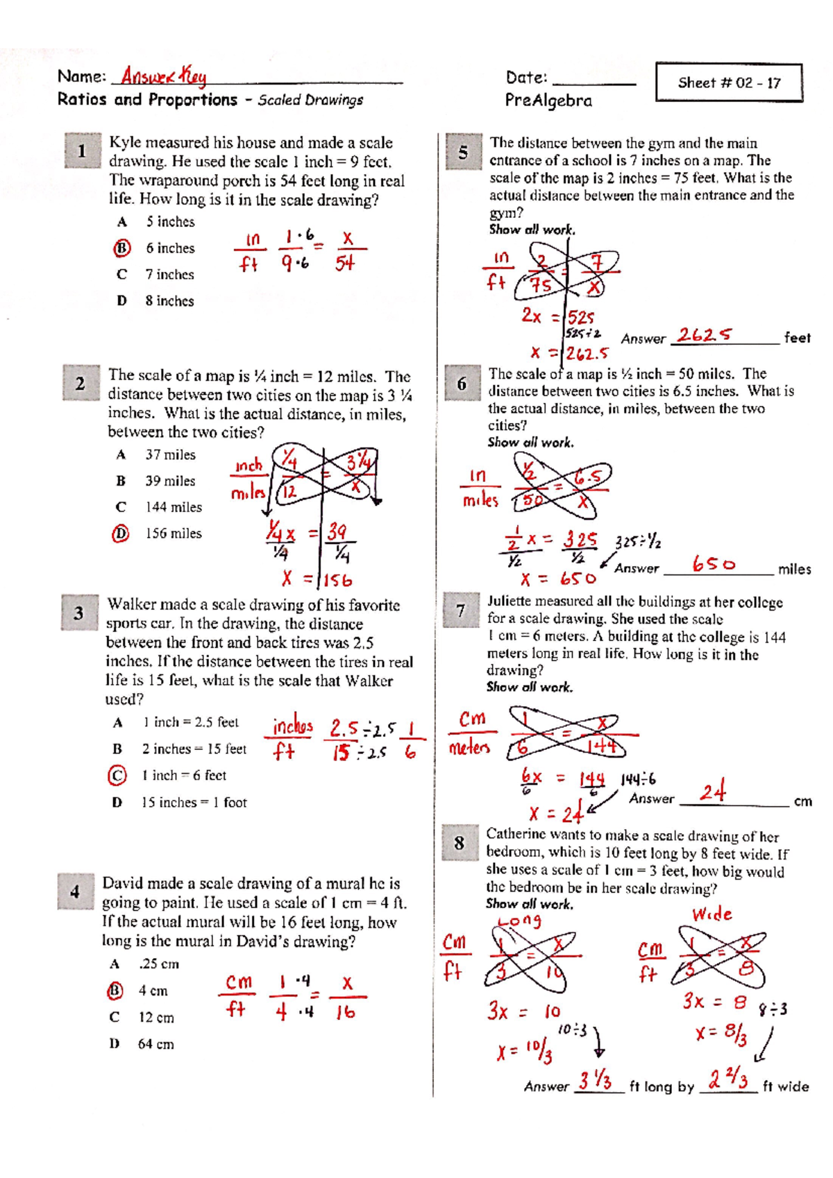 Cf2a220fee02a355947 a76d29e6b6085 - Name: Answer Key Date: Sheet 02 17 ...