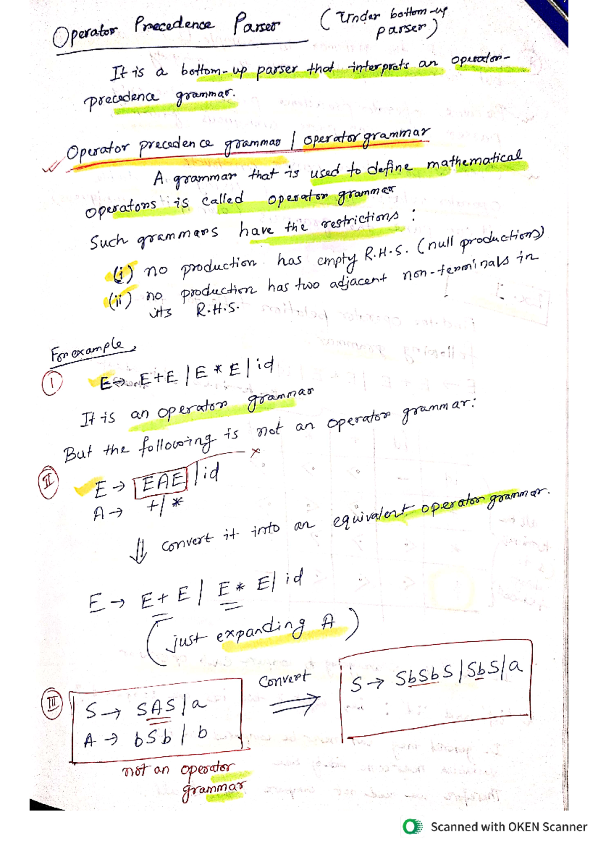 Compiler Construction - Automata - Studocu