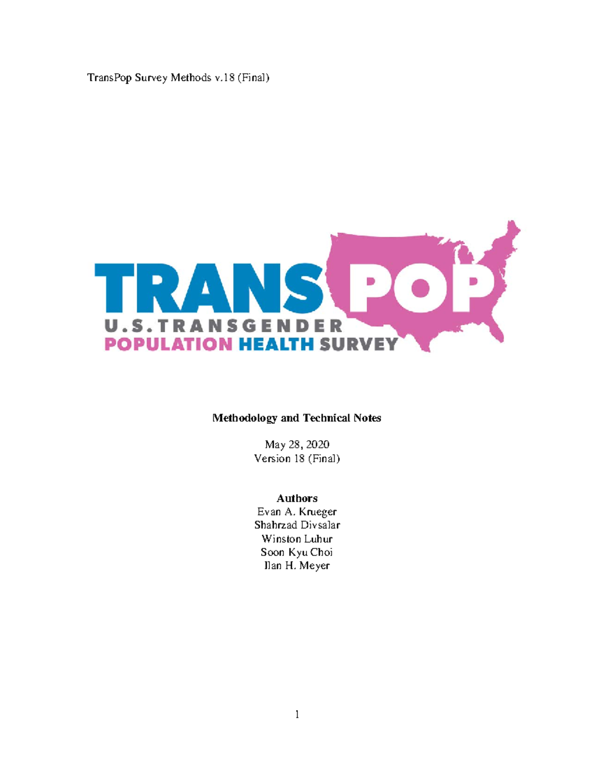 Trans Pop+Survey+Methods+v18+ Final+copy - TransPop Survey Methods v ...
