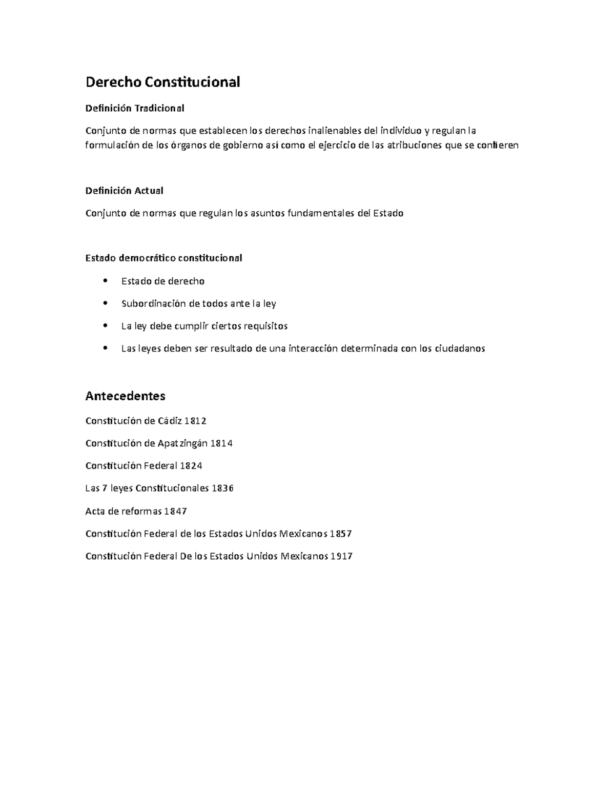 Derecho constitucional - Derecho Constitucional Definición Tradicional ...