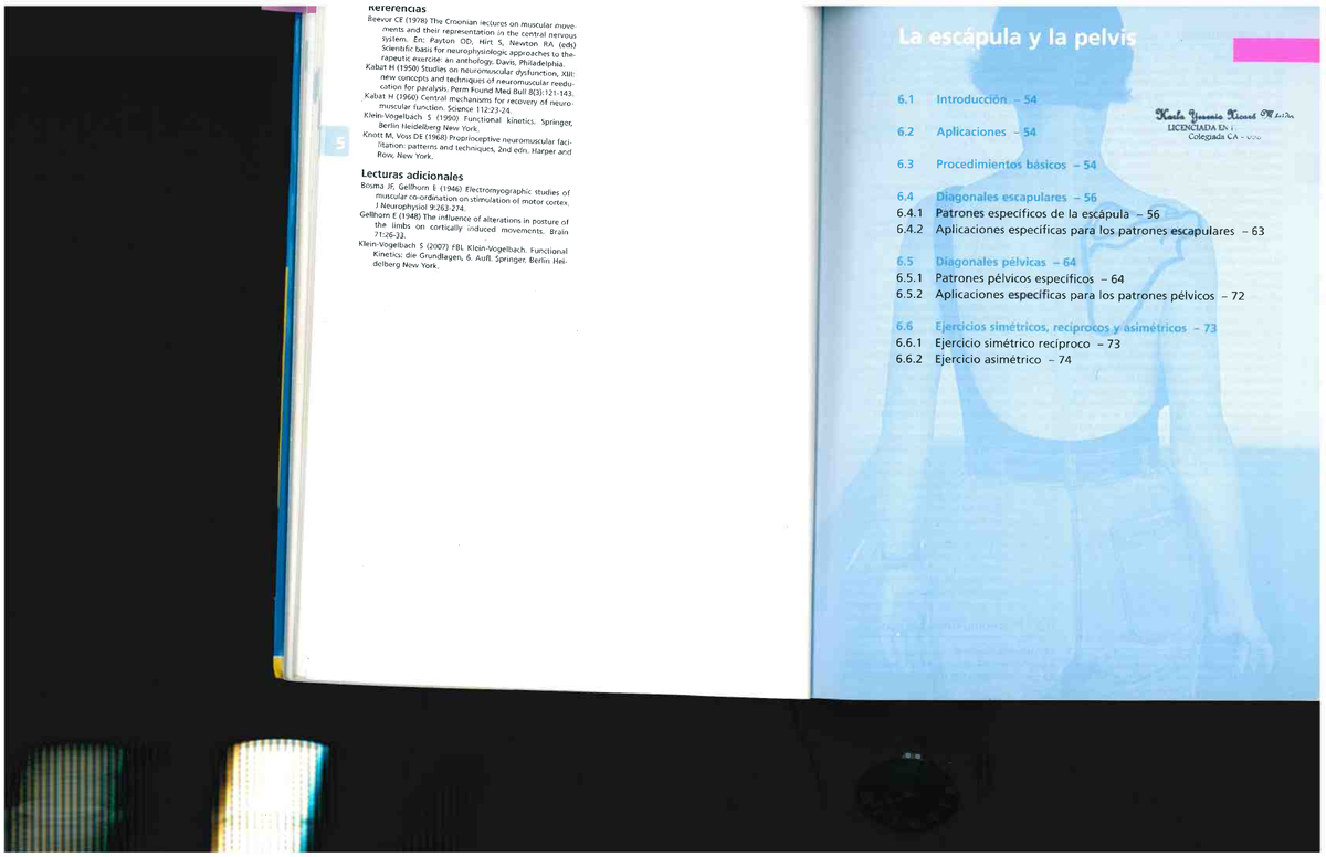 Diagonales Escapulares Y Pelvicas - Facilitación neuromuscular propioceptiva - Studocu