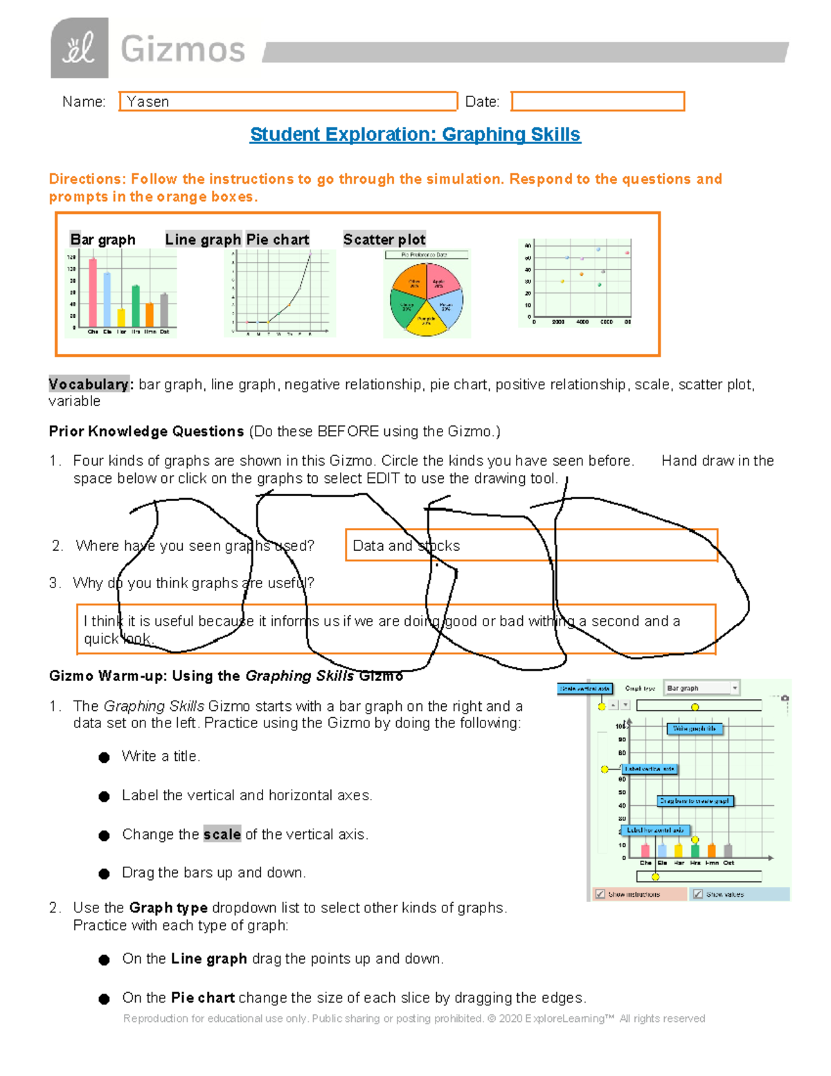 Module One Lesson Three Assignment - Name: Yasen Date: Student ...