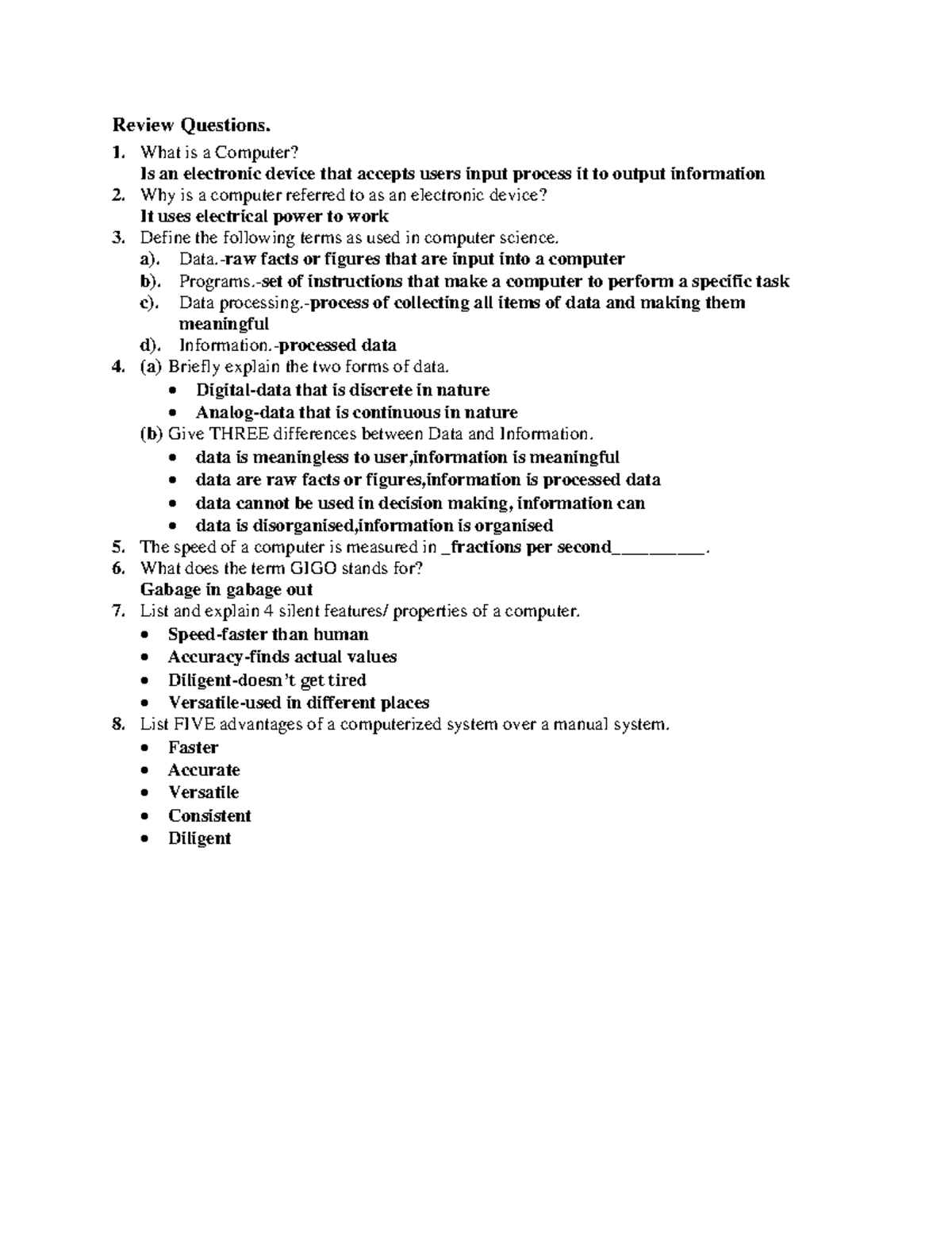 532361933 Diploma IN ICT Module 1 Questions AND Answers - Review ...